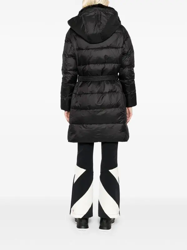 Michael Kors 3/4 Belted Puffer Coat