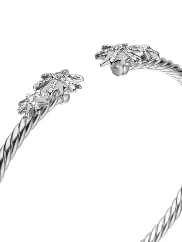 David Yurman Starburst Diamond Bracelet - Silver
