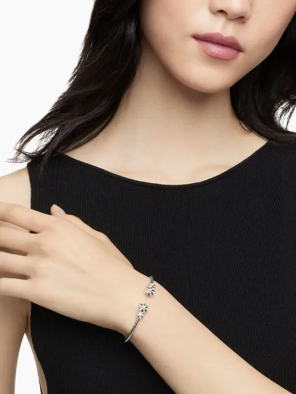David Yurman Starburst Diamond Bracelet - Silver