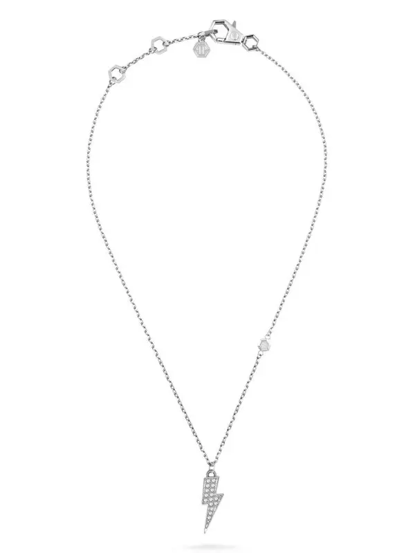 Philipp Plein Valentine Pendant Necklace - Silver