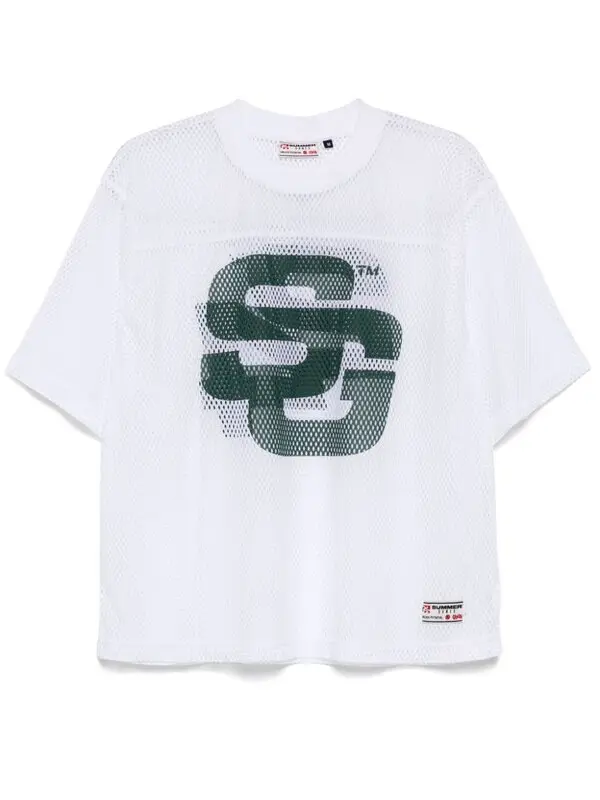 SUMMER GAMES Mesh T-shirt - White