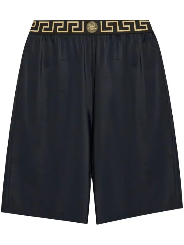 Versace Greca Waistband Shorts
