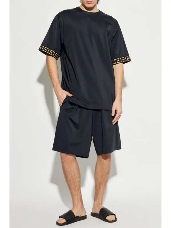 Versace Greca Waistband Shorts
