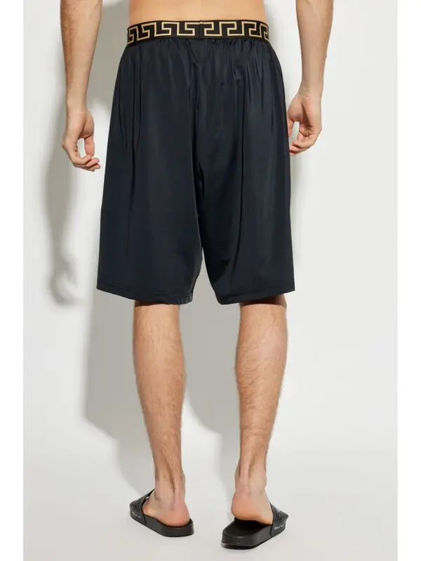 Versace Greca Waistband Shorts