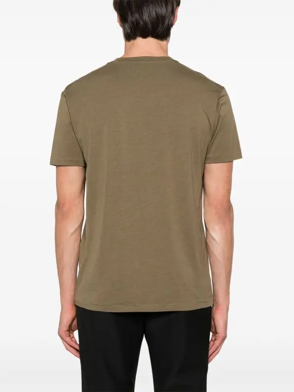 TOM FORD Logo-embroidered T-shirt - Green