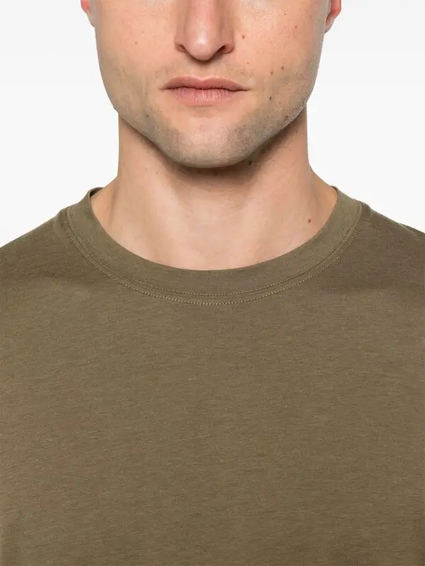 TOM FORD Logo-embroidered T-shirt - Green
