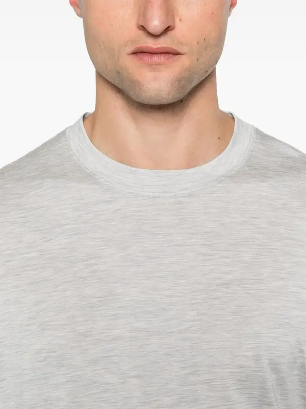 Brunello Cucinelli Crew-neck T-shirt - Grey
