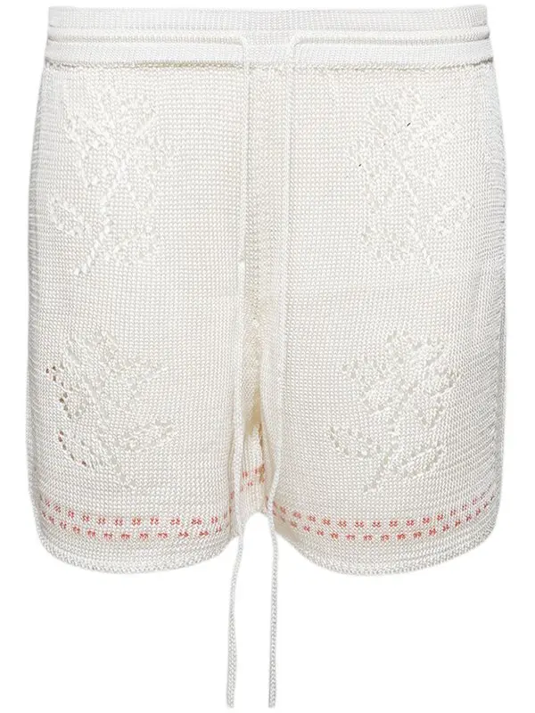 Calle Del Mar Dinner Party Shorts - White