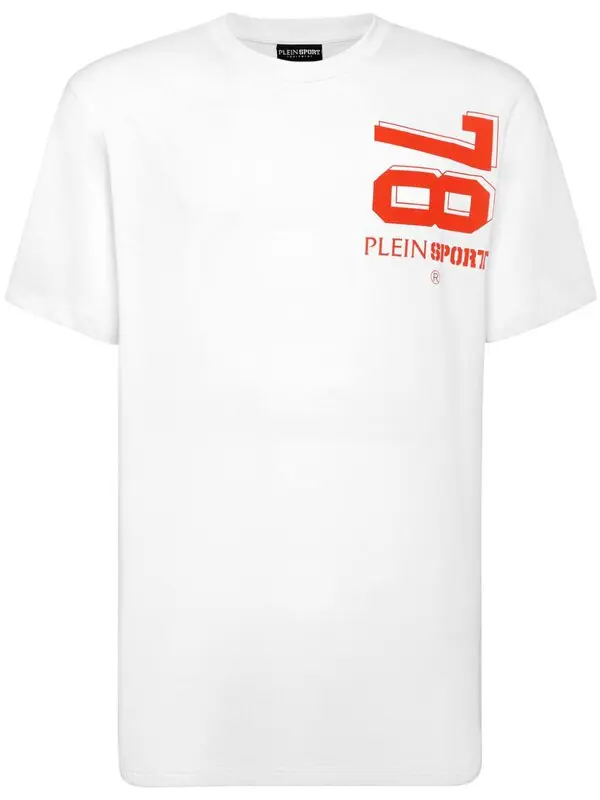 PLEIN SPORT Logo-print T-shirt - White