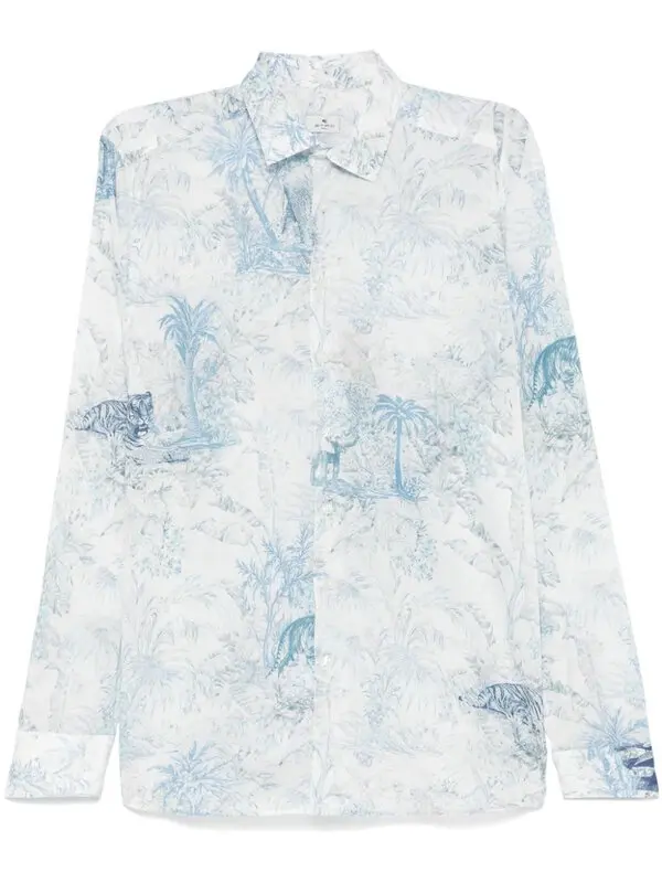Etro Floral-print Shirt