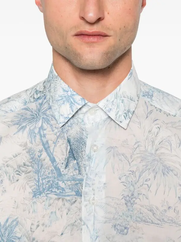 Etro Floral-print Shirt