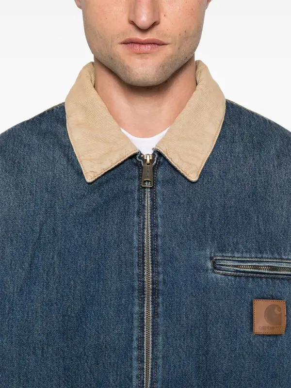 Carhartt Work In Progress Og Detroit Jacket - Blue