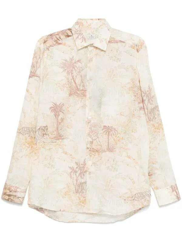 Etro Floral-print Shirt