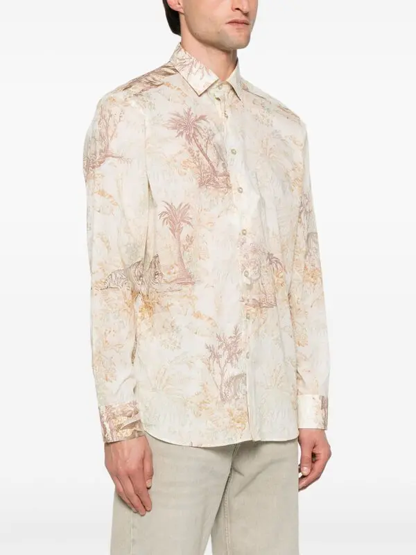 Etro Floral-print Shirt