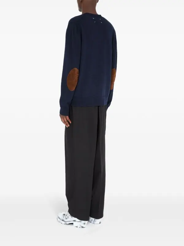MAISON MARGIELA Wool Cardigan - Blue