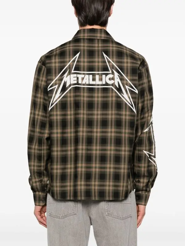 REPRESENT Metallica Shirt - Brown
