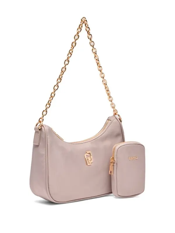 Liu Jo Logo-plaque Shoulder Bag - Grey