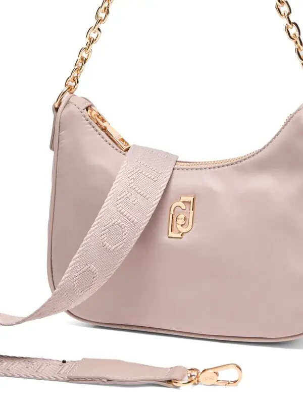 Liu Jo Logo-plaque Shoulder Bag - Grey