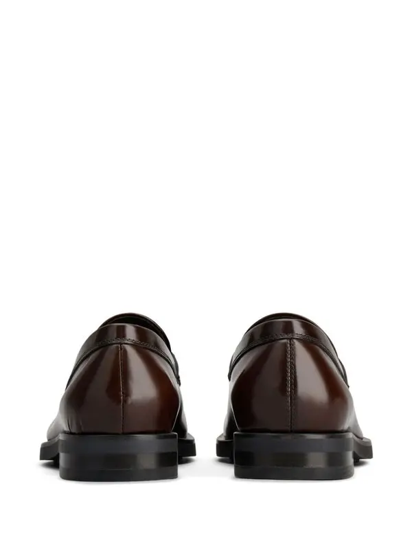TOD'S T Timeless Leather Loafers