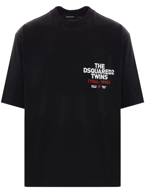 Dsquared2 Logo-print T-shirt - Black