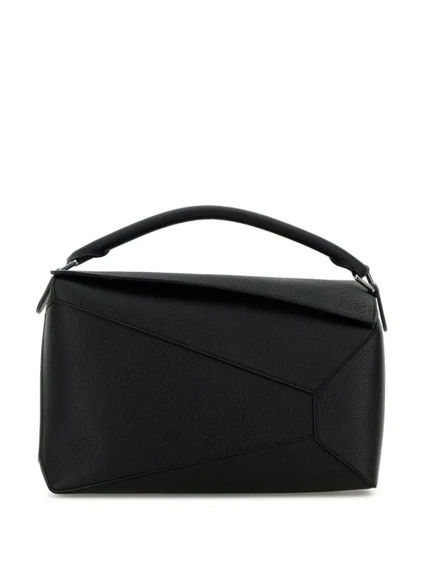 Loewe Medium Puzzle Shoulder Bag - Black