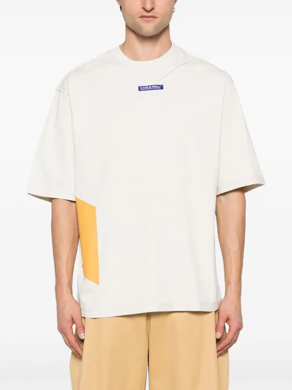 A-COLD-WALL* Aspect T-shirt - Neutrals