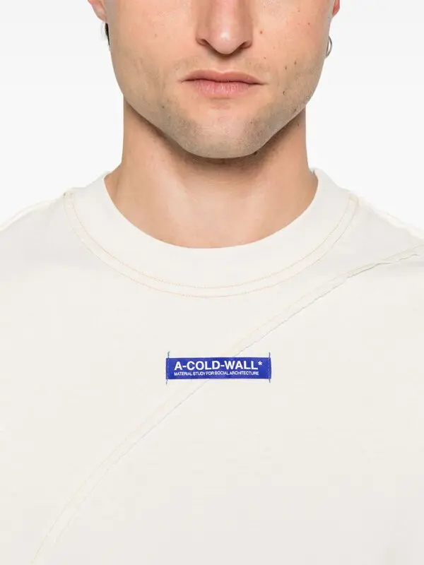 A-COLD-WALL* Aspect T-shirt - Neutrals