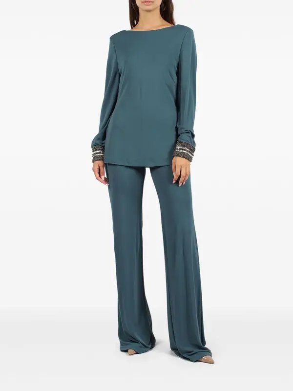 Alberta Ferretti Jersey Trousers