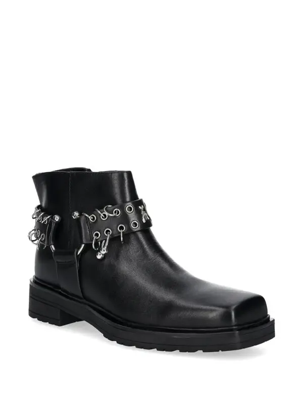 Patrizia Pepe Eyelet Ankle Boots