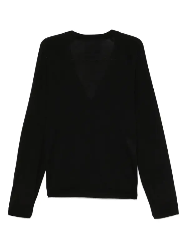 Moschino Fine-knit Cardigan - Black