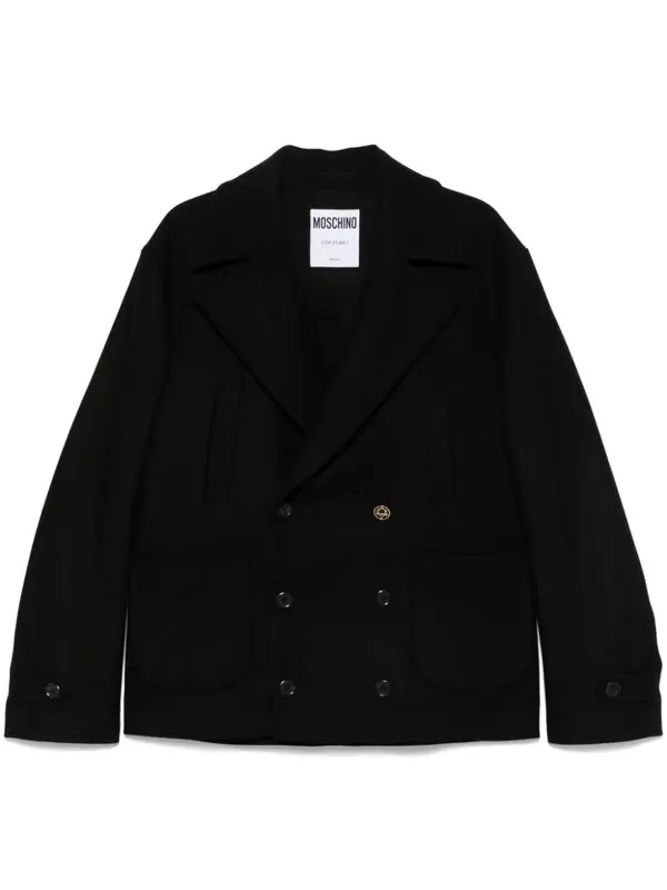 Moschino Double-breasted Pea Coat