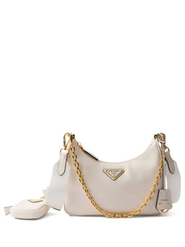 Prada Re-edition Shoulder Bag - Neutrals