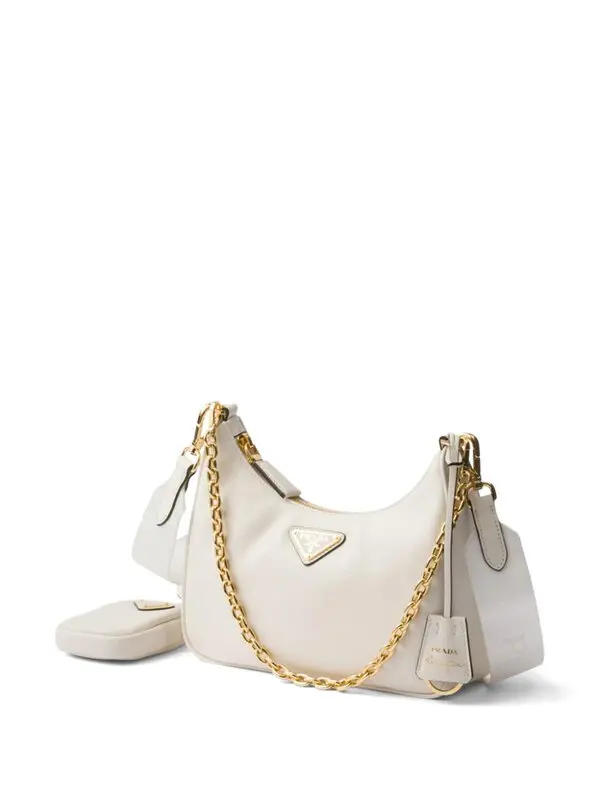 Prada Re-edition Shoulder Bag - Neutrals