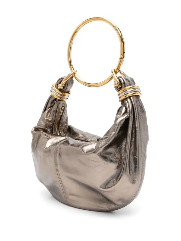 Chloé Small Bracelet Shoulder Bag - Silver