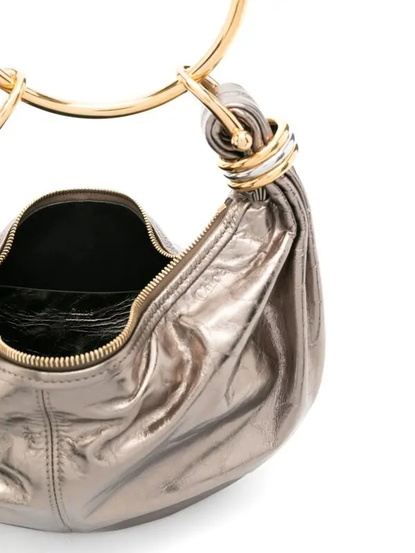 Chloé Small Bracelet Shoulder Bag - Silver