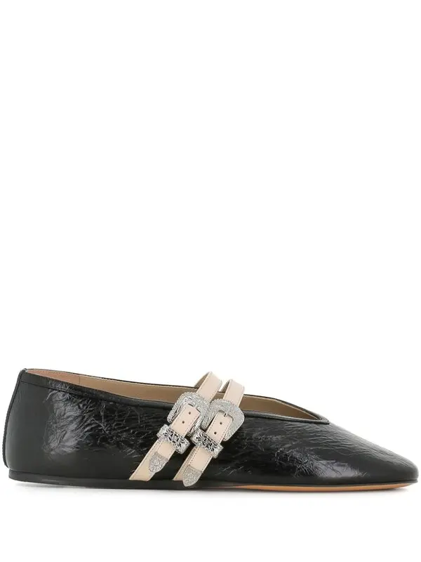 Le Monde Beryl Claudia Ballet Flats - Black
