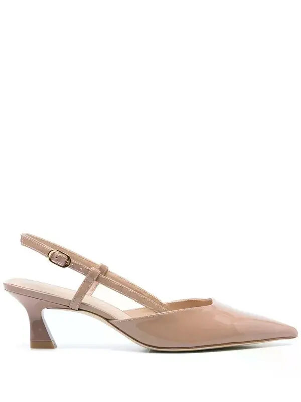STUART WEITZMAN Vinnie Slingback Sandals - Neutrals
