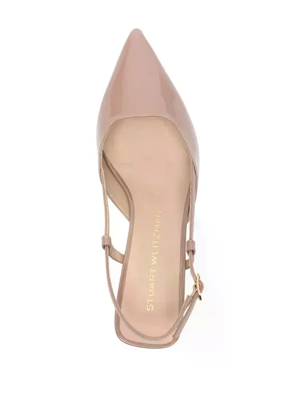 STUART WEITZMAN Vinnie Slingback Sandals - Neutrals