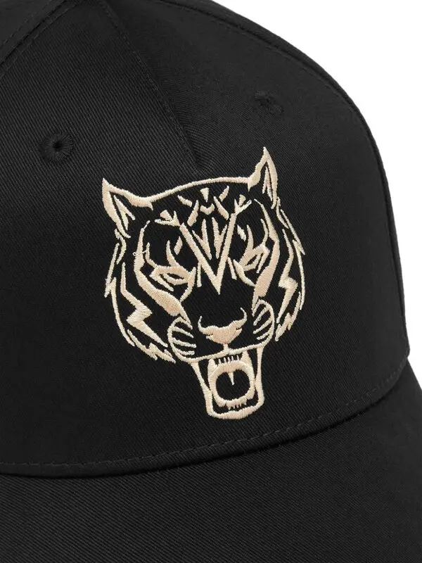 PLEIN SPORT Tiger Baseball Cap - Black