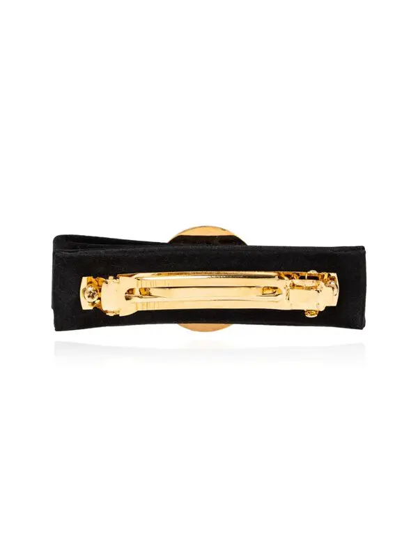 Versace Nastro Hair Clip - Black