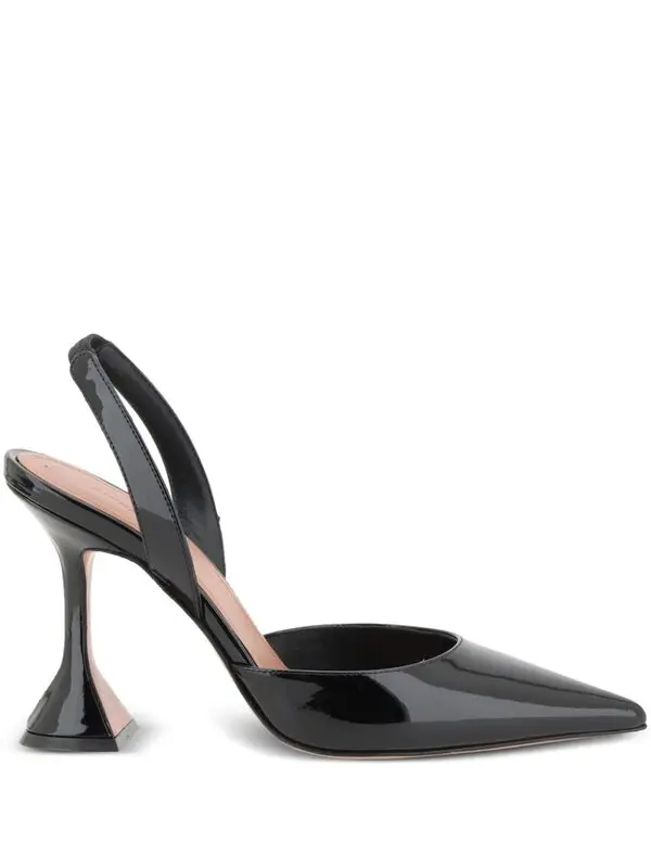Amina Muaddi 95mm Holli Pumps