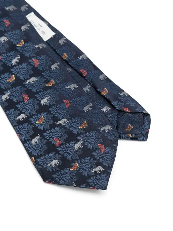 Etro Jacquard Neck Tie