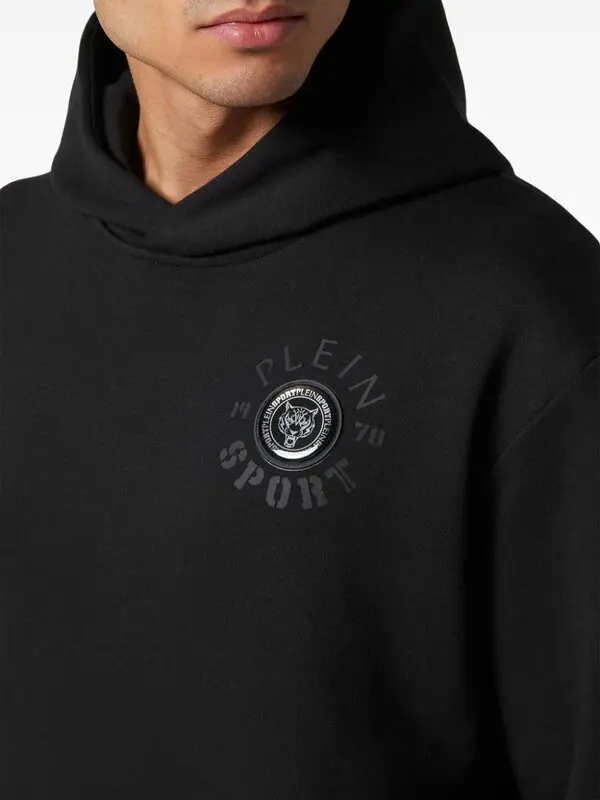 PLEIN SPORT Logo-print Hoodie