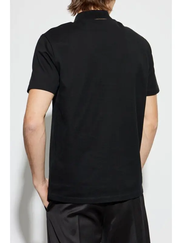 Versace Stripe-detail Polo Shirt
