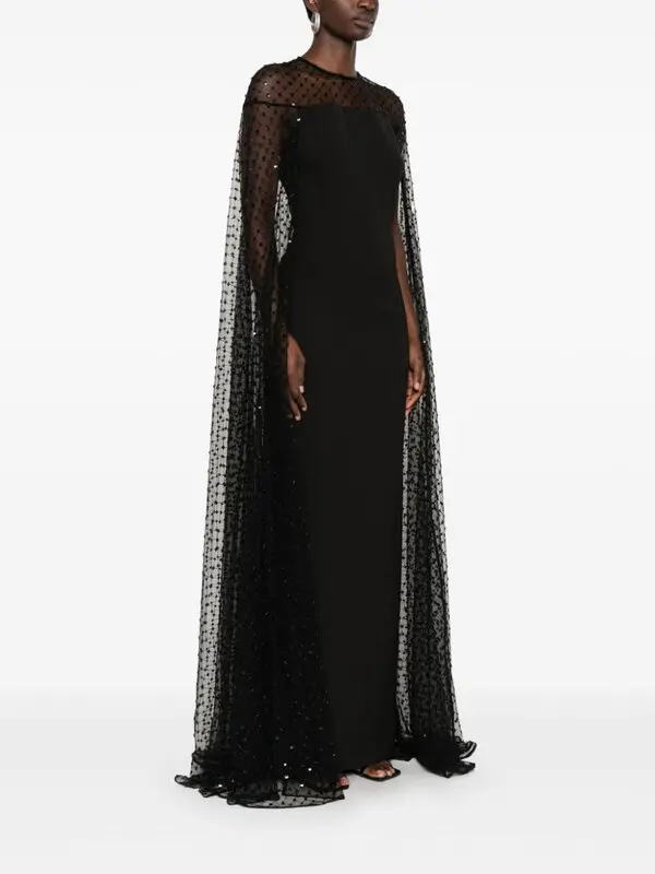 NISSA Sequin-embellished Gown