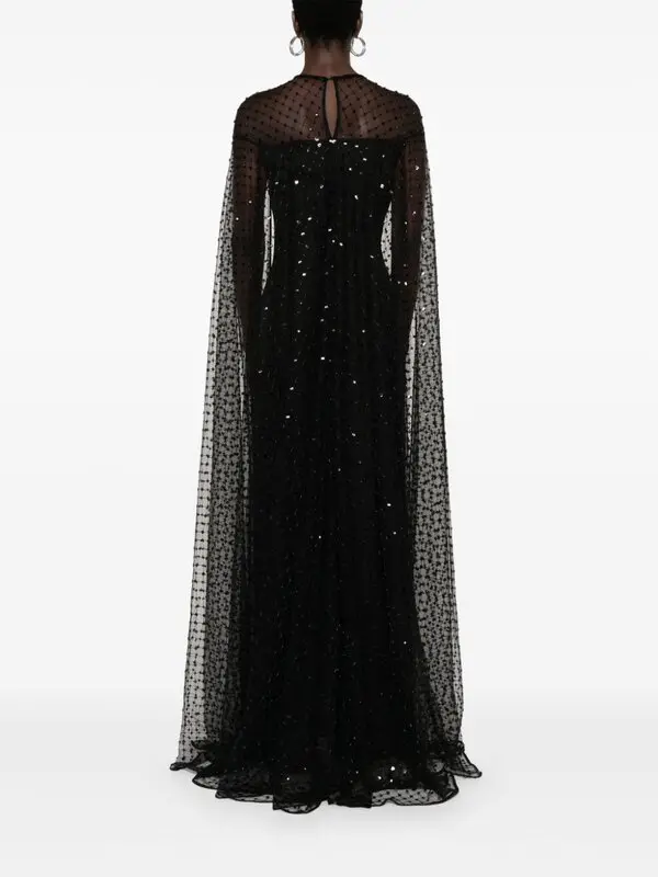 NISSA Sequin-embellished Gown