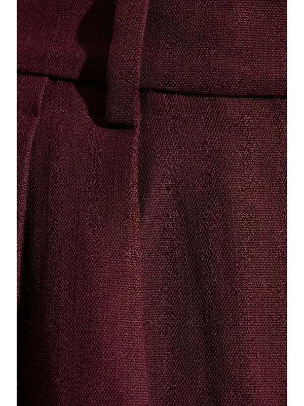 ANINE BING Lou Trousers - Red