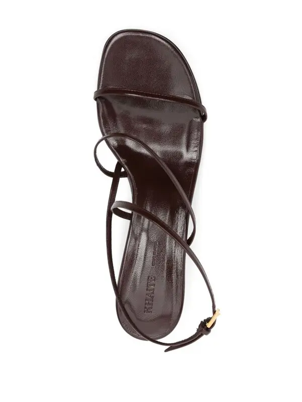 Khaite 35mm Loop Sandals - Red
