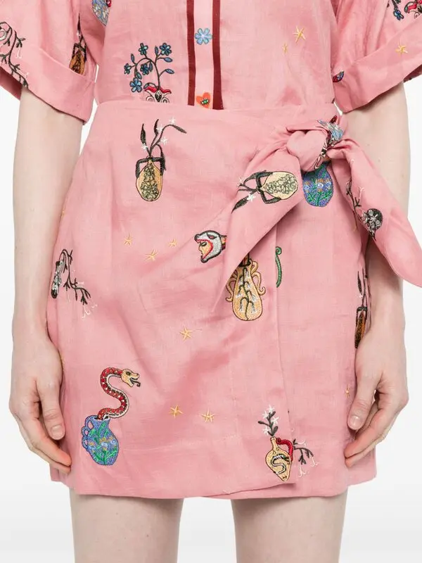 Alemais Timmy Skirt In Pink - 66% Off | Editorialist