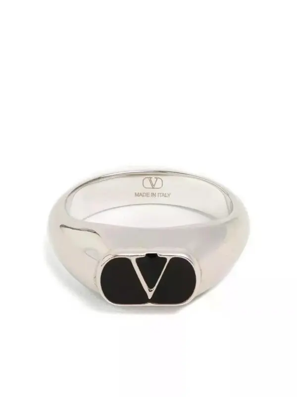 Valentino Garavani Vlogo Signature Ring - Silver